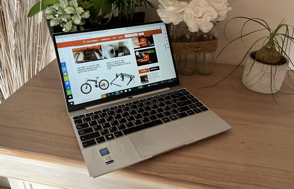 Test DAYSKY V14S, un PC portable au prix d'une tablette