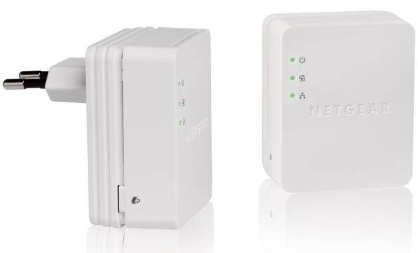 22€55 les 2 adaptateurs Netgear CPL Ethernet Powerline 200 Mbit/s Nano ...