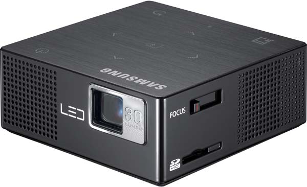 Pico Projecteur Samsung PICO LED SP-H03 avec batterie et lecteur vidéo ...