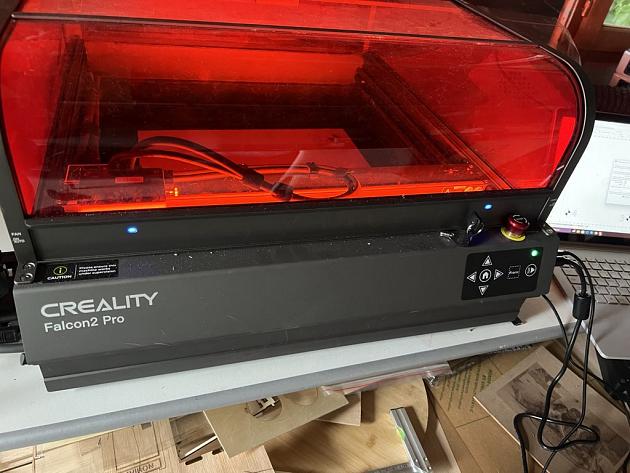 Test Creality Falcon2 PRO 22 watts, gravure & découpe au top pour tous